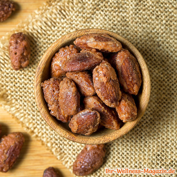 Gebrannte Schoko-Mandeln selber machen - einfaches Rezept