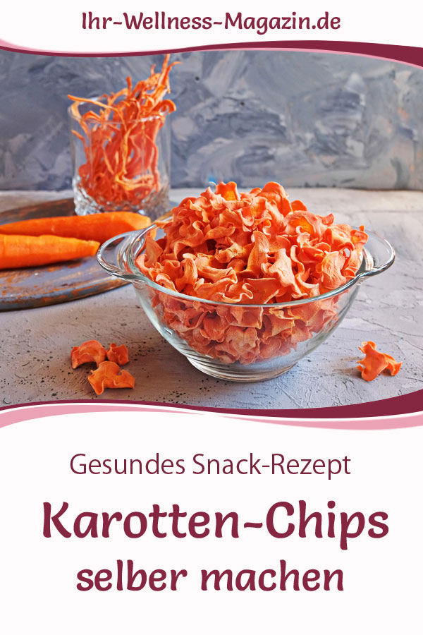Karotten-Chips selber machen - Rezepte für Backofen und Heißluftfritteuse