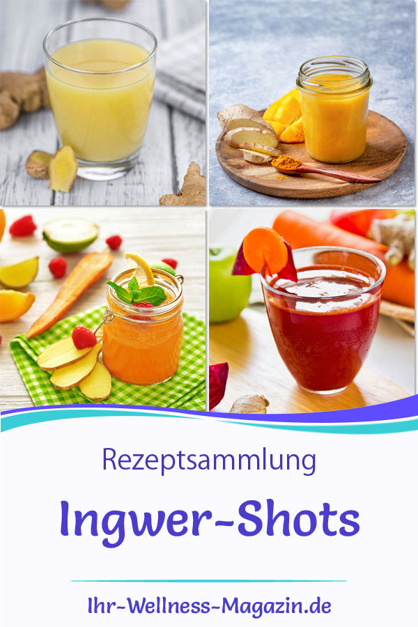 Ingwer-Shots selber machen – gesunde Rezepte