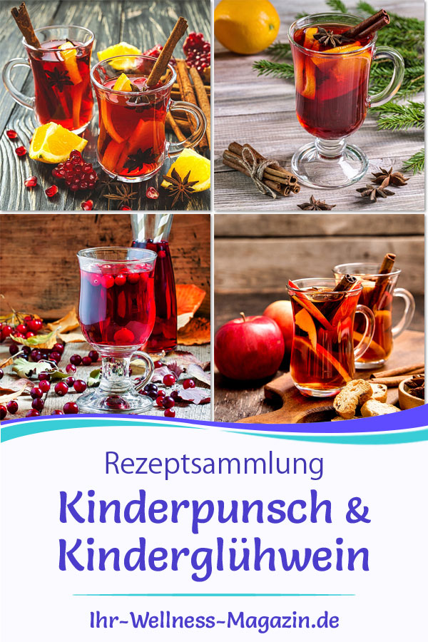Kinderpunsch und Kinderglühwein selber machen